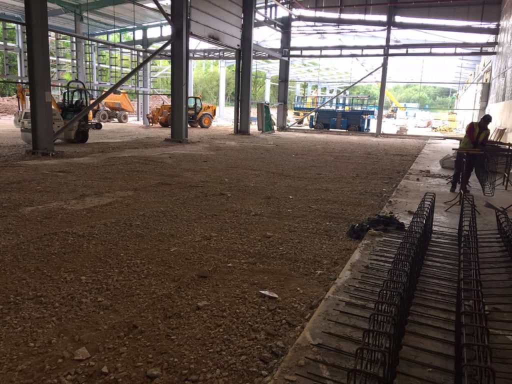 Card Corrugator Foundation (Preston) - KDS Construction LTD